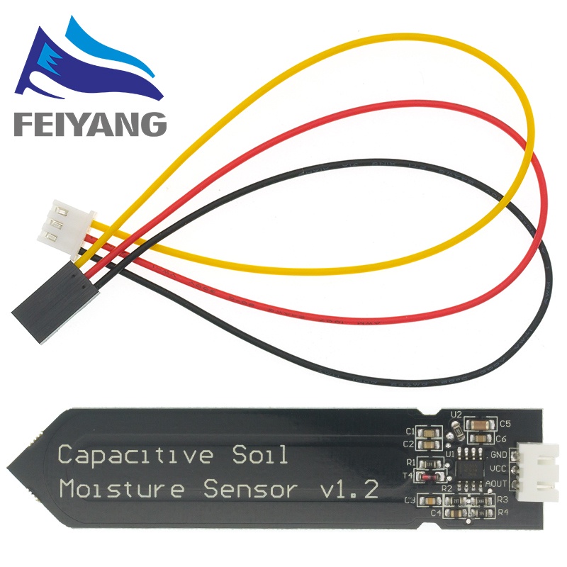 apacitive soil moisture sensor Corrosion Resistant wide voltage wire ...