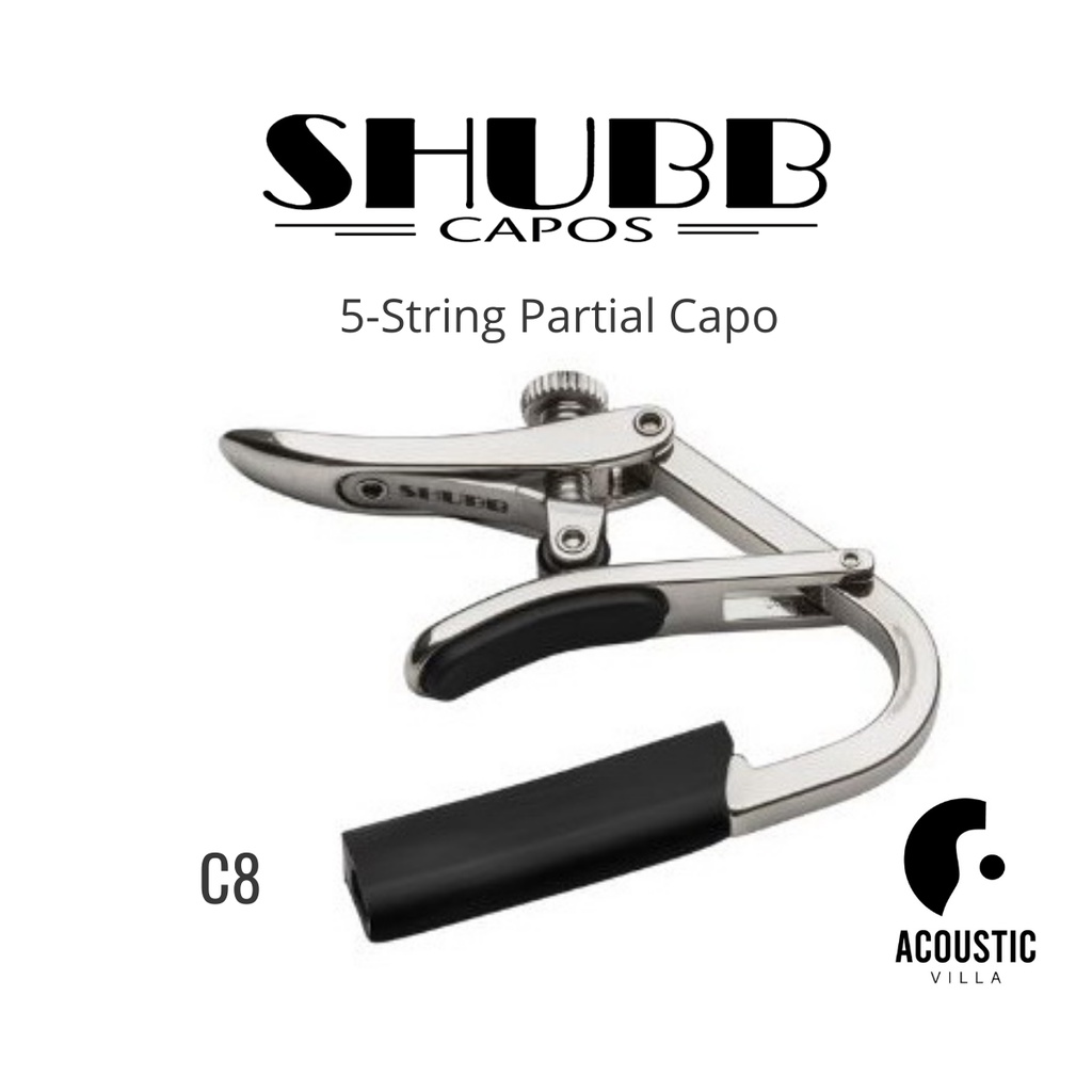 Capo Shubb C8 5-String Partial for Steel String Guitar-| Special ...
