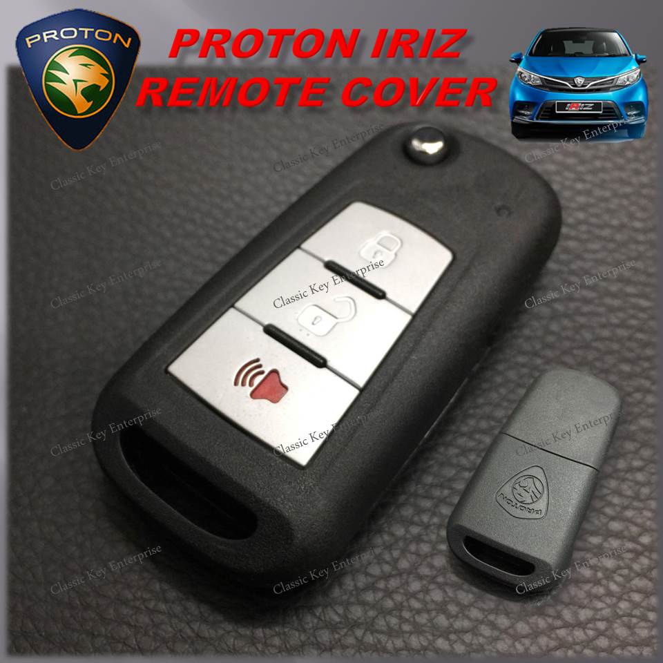 Proton Iriz Remote Flip Key 3 Button Casing Case Replacement | Shopee ...