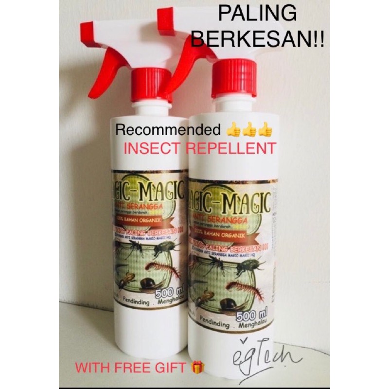 Magic Magic organic insect Repellent / Spray Magic Magic Anti Serangga ...