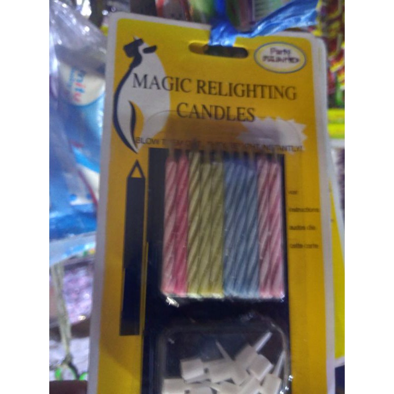 Magic Candles For Small Birthday Contents 10 Pcs | Shopee Malaysia