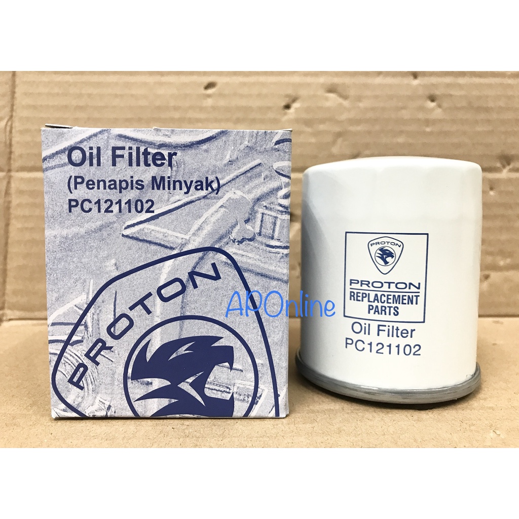 (ORIGINAL) PROTON OIL FILTER PC121102 | Shopee Malaysia