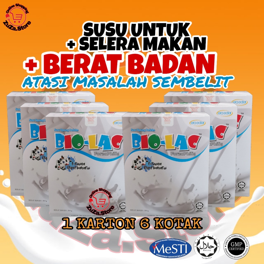 SUSU BIOLAC - Susu Bayi Tambah Berat Badan & Selera Makan Increase Appetite Weight biolac ...