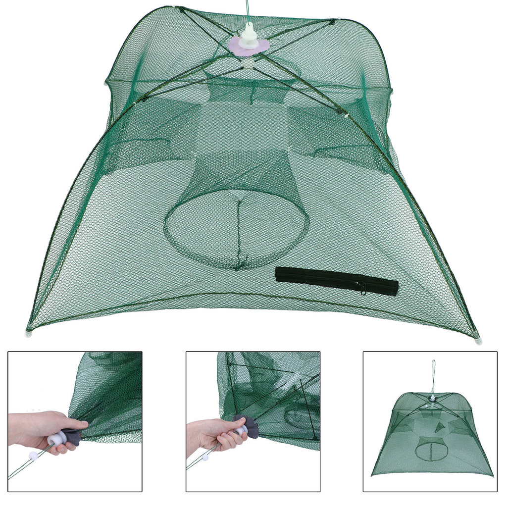 Sougayilang Fishing Net Collapsible Perangkap udang, Ikan, Ketam Jenis ...