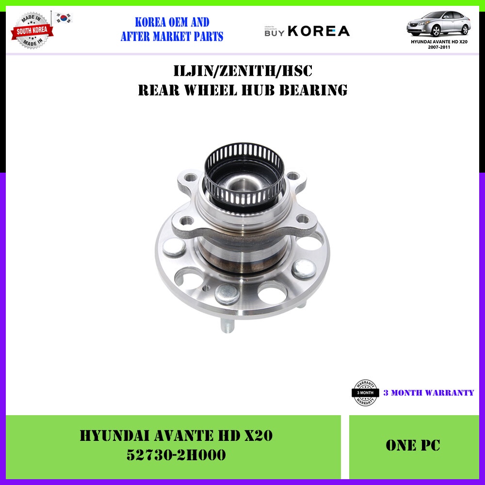 Hyundai Avane HD X20 Rear Korea Aftermarket Wheel Hub Bearing 1pc ...