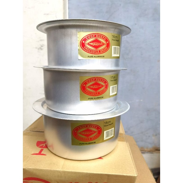 set3, 5, 6, 8, 9beradik Periuk Cap Buaya merah Set / Crocodile Brand ...