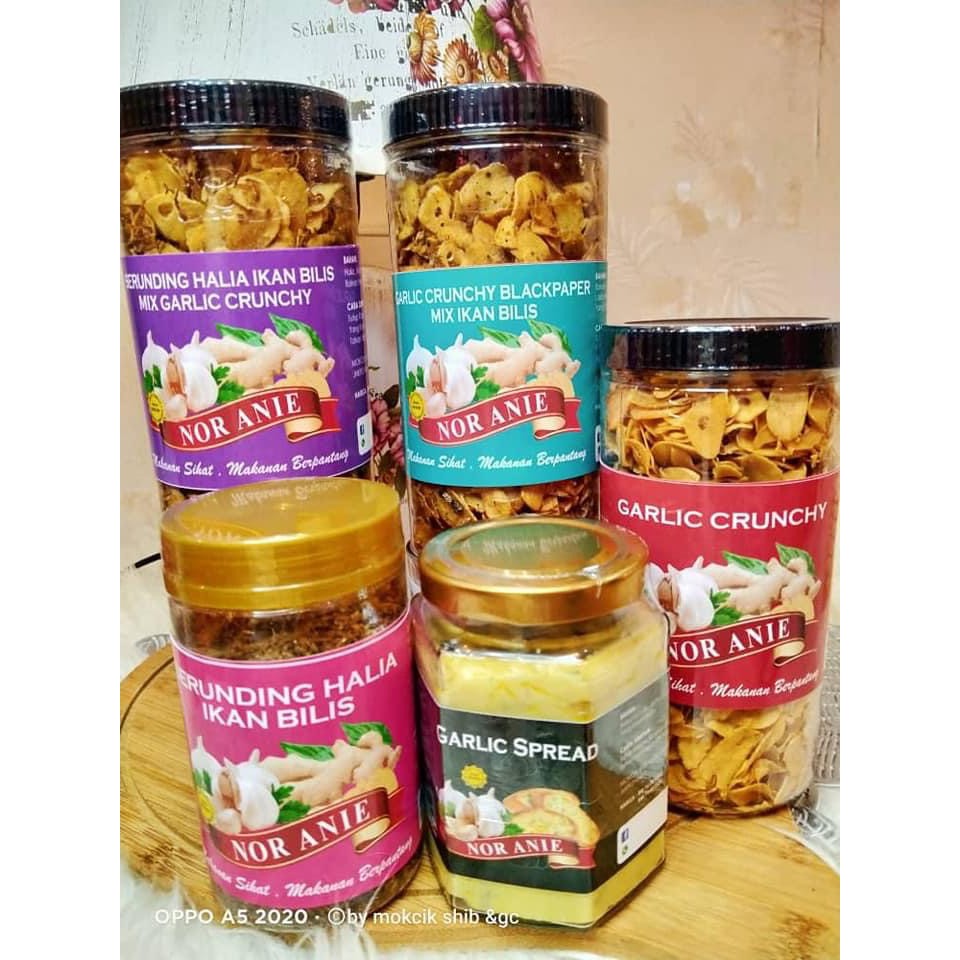 SET MAKANAN BERPANTANG/PERIA CRISPY/GARLIC/ SERUNDING HALIA 💯HOMEMADE ...