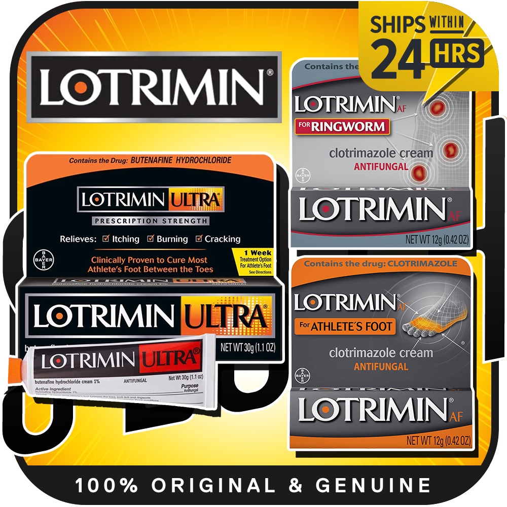 Lotrimin Ultra Prescription Strength Anti-fungal Athlete’s Foot Cream ...