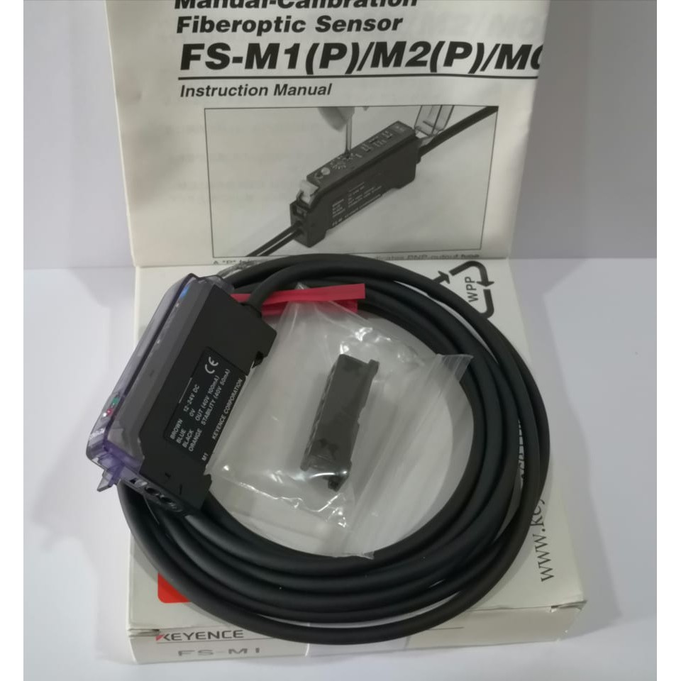 Keyence FS-M1 Fiber Optic Amplifier, Input Volt:12-24VDC | Shopee Malaysia