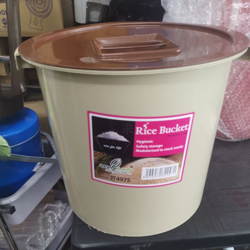 Rice Bucket 10kg /Bekas nasi/Tong nasi /Tong Air /baldi air /Pail ...
