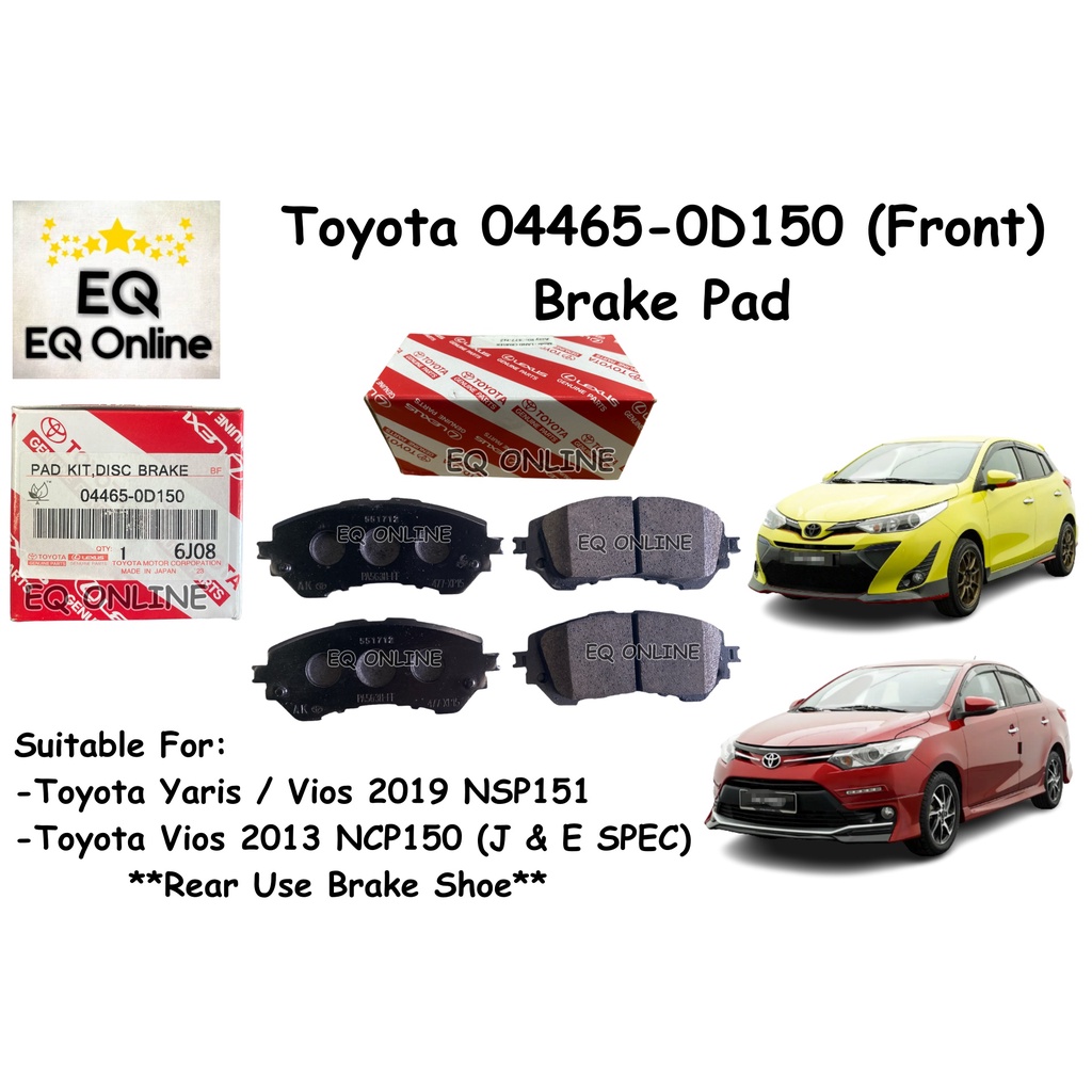 Toyota Vios 2013 NCP150 Limo Keli [J or E Spect], Yaris Vios NSP151 ...