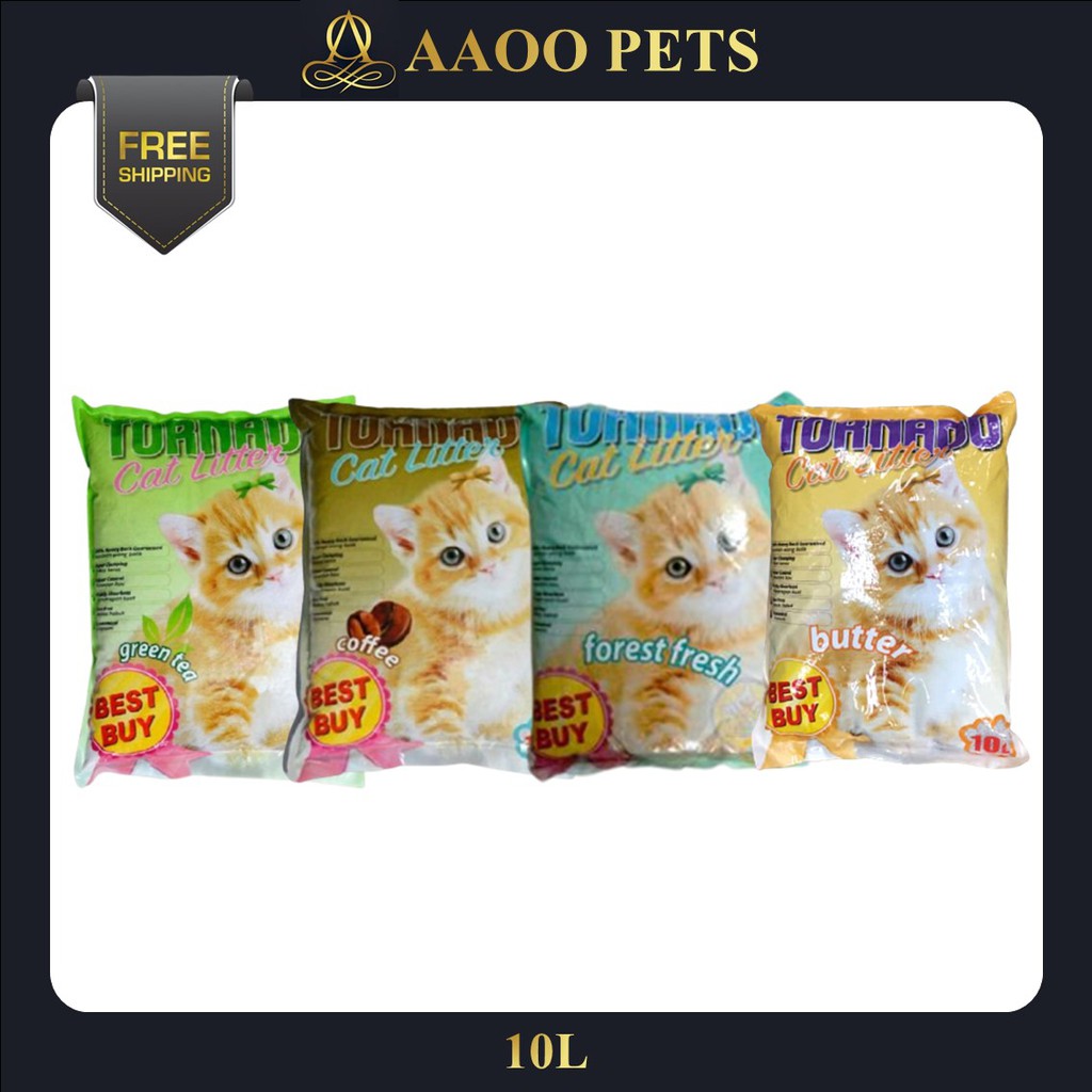 Tornado Cat Litter 10L - Cat Litter / Pet Toilet | Shopee Malaysia