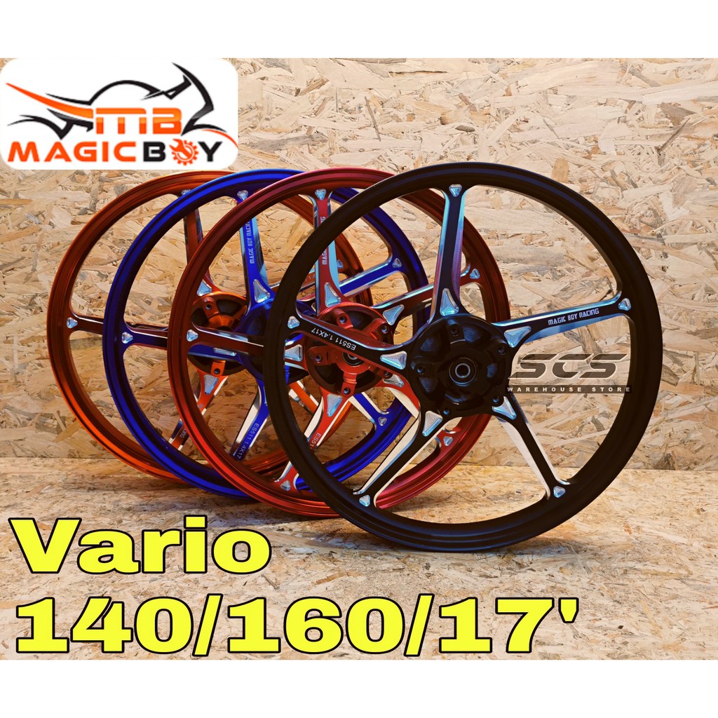 Sport Rim Magic Boy Vario V1 24T FG 511 1.40/1.60/17' FORGED RIM 511 Honda Vario150 150 ...