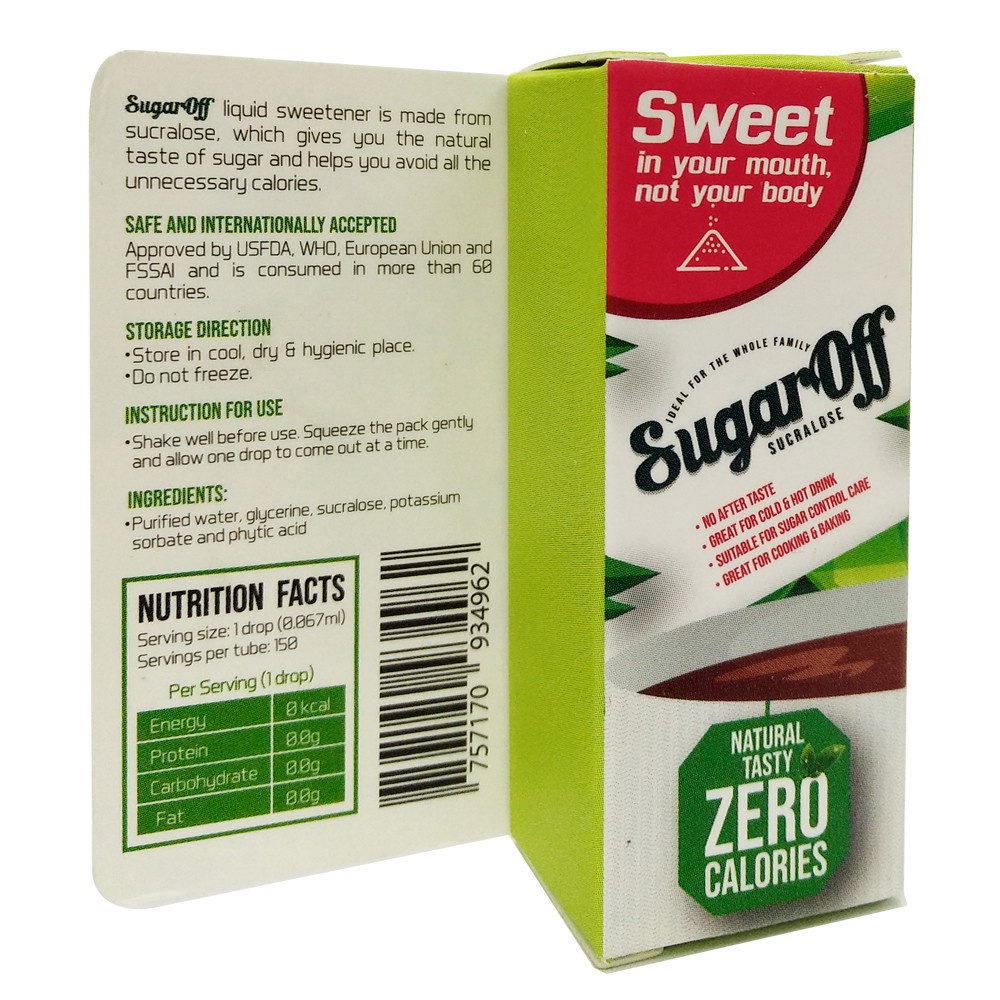 Alpro Pharmacy Exclusive - SUGAROFF Sucralose Drop- Sugar Sweetener ...