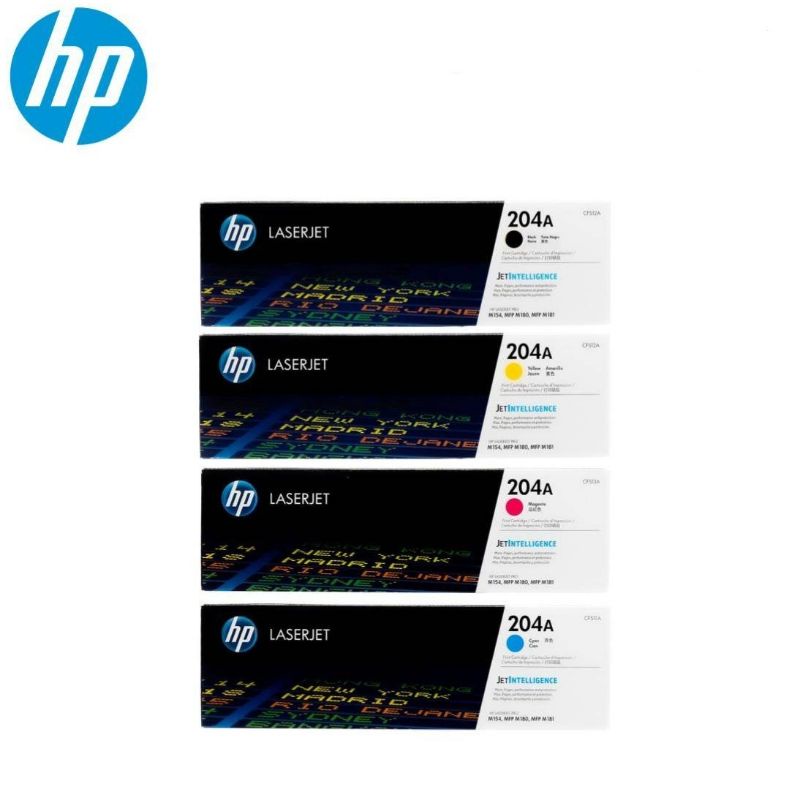 HP 204A Original LaserJet Toner Cartridge CF510A CF511A CF512A CF513A ...