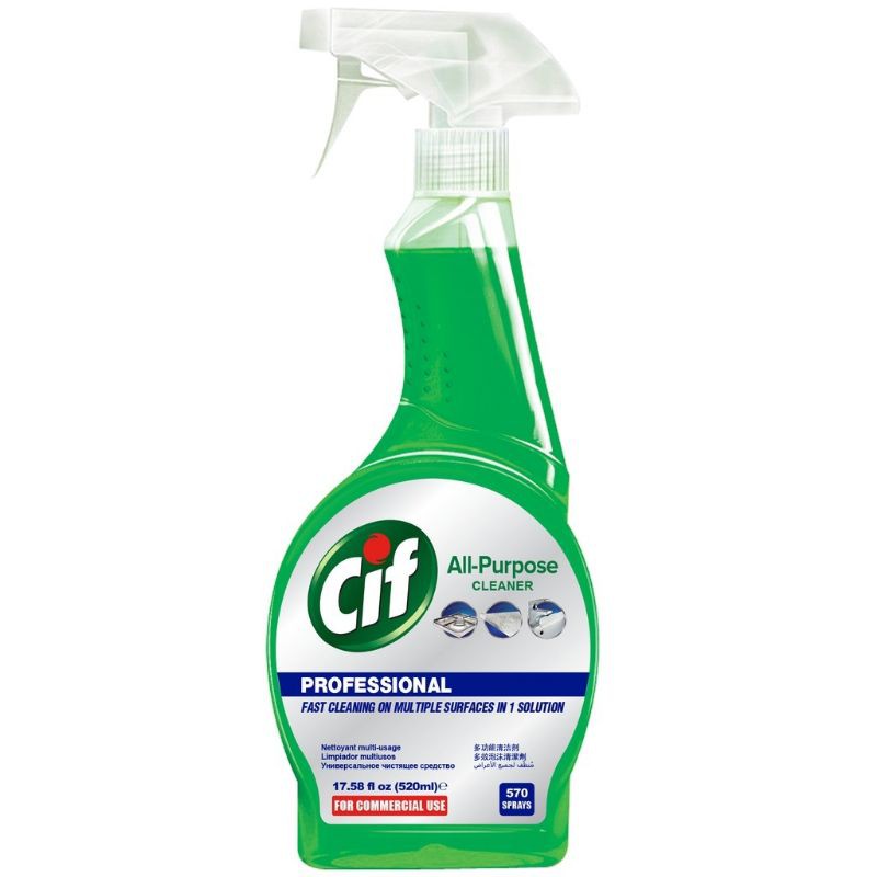CIF All-Purpose Cleaner dengan Tindakan Anti-Bakteria (520ml) | Shopee ...