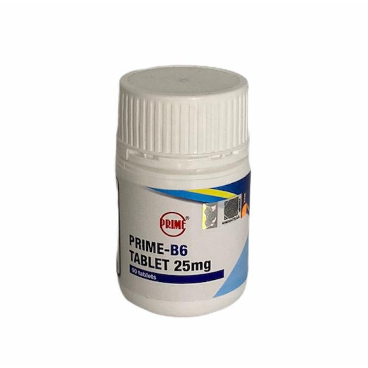 PRIME B6 Tablet 25mg VITAMIN B6 90s | Shopee Malaysia