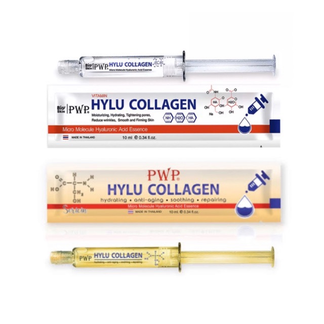 BIOSKIN PWP HYLU COLLAGEN VITAMIN / SERICIN THAILAND (10ML) 泰国 BIOSKIN凯 ...