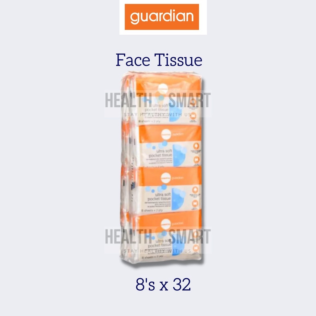 Guardian Ultra Soft Pocket Tissue 8's / 32's / Antibacterial Wet Wipes ...