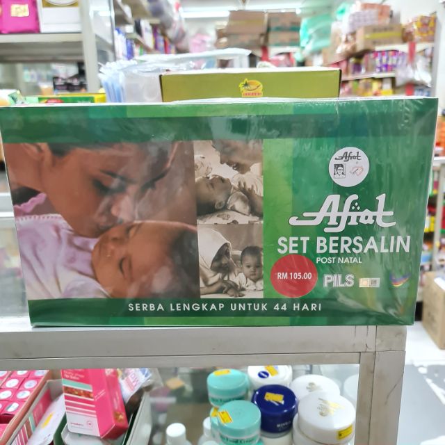AFIAT SET BERSALIN BUATAN MALAYSIA. | Shopee Malaysia