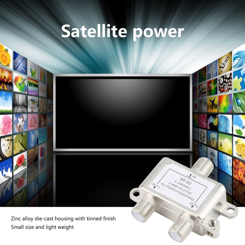 1 To 2 Way Astro Splitter With or Without Cable (Free installed with RG ...
