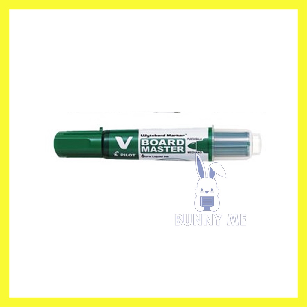 PILOT VBOARD MASTER WHITEBOARD MARKER PEN REFILLABLE (MEDIUM / CHISEL ...