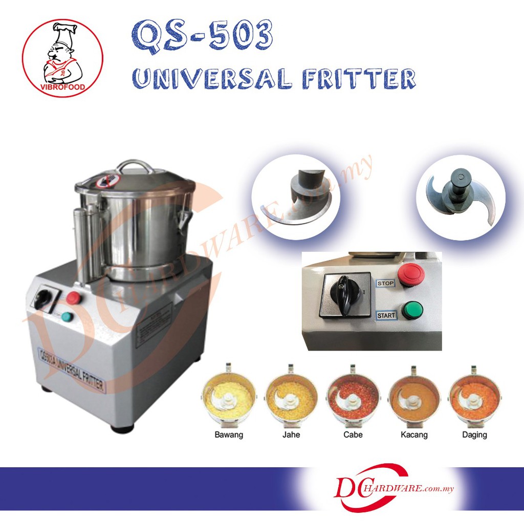 VIBROFOOD QS-503 3L ELECTRIC UNIVERSAL FRITTER | Shopee Malaysia