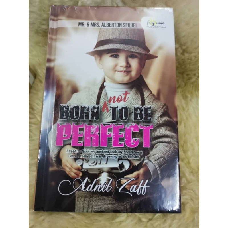 [🔥NEW🔥] BORN NOT TO BE PERFECT BY ADNILL ZAFF | Shopee Malaysia