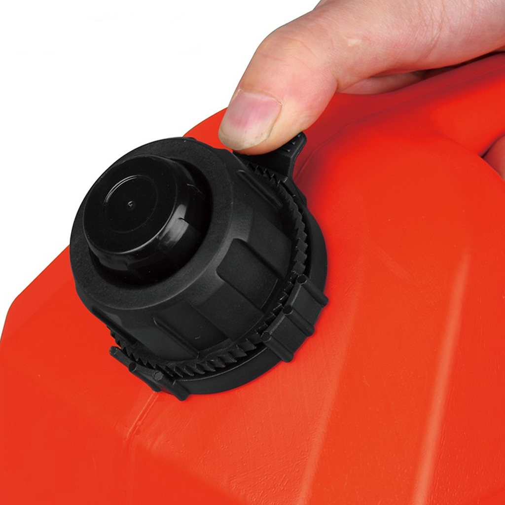 5L 10L 20L Oil Tank Auto Shut Off Gasoline Container Mount Motorcycle Spare Fuel Tank Plastic ...