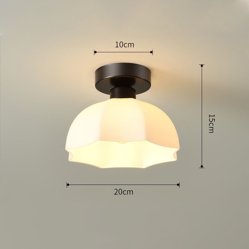 Nordic Log Ceiling Lamp New Simple Creative Aisle Lamp Corridor Lamp ...