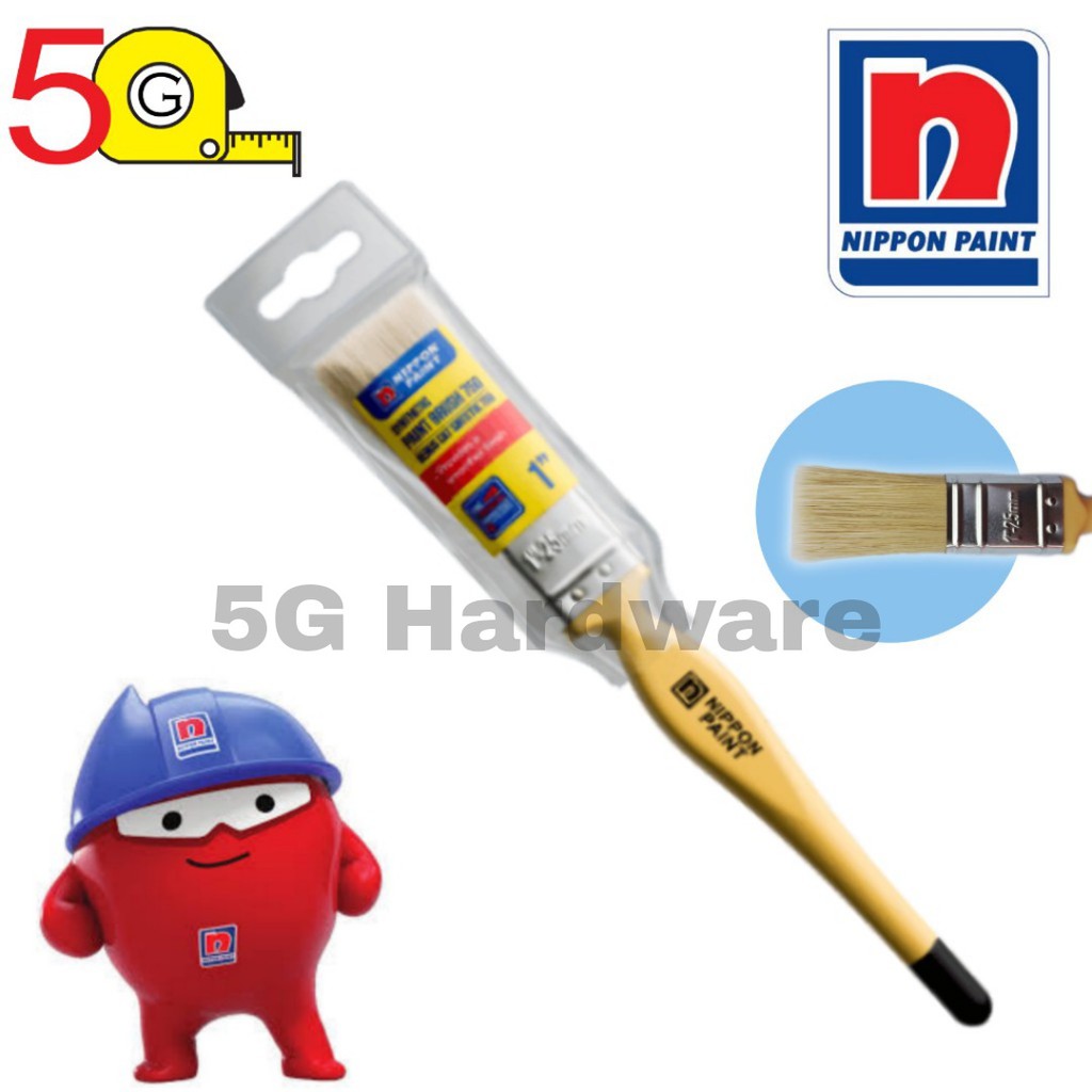 [5G Hardware] Nippon Paint 𝐇𝐀𝐋𝐀𝐋 750 Nylon Synthetic Filament Paint ...