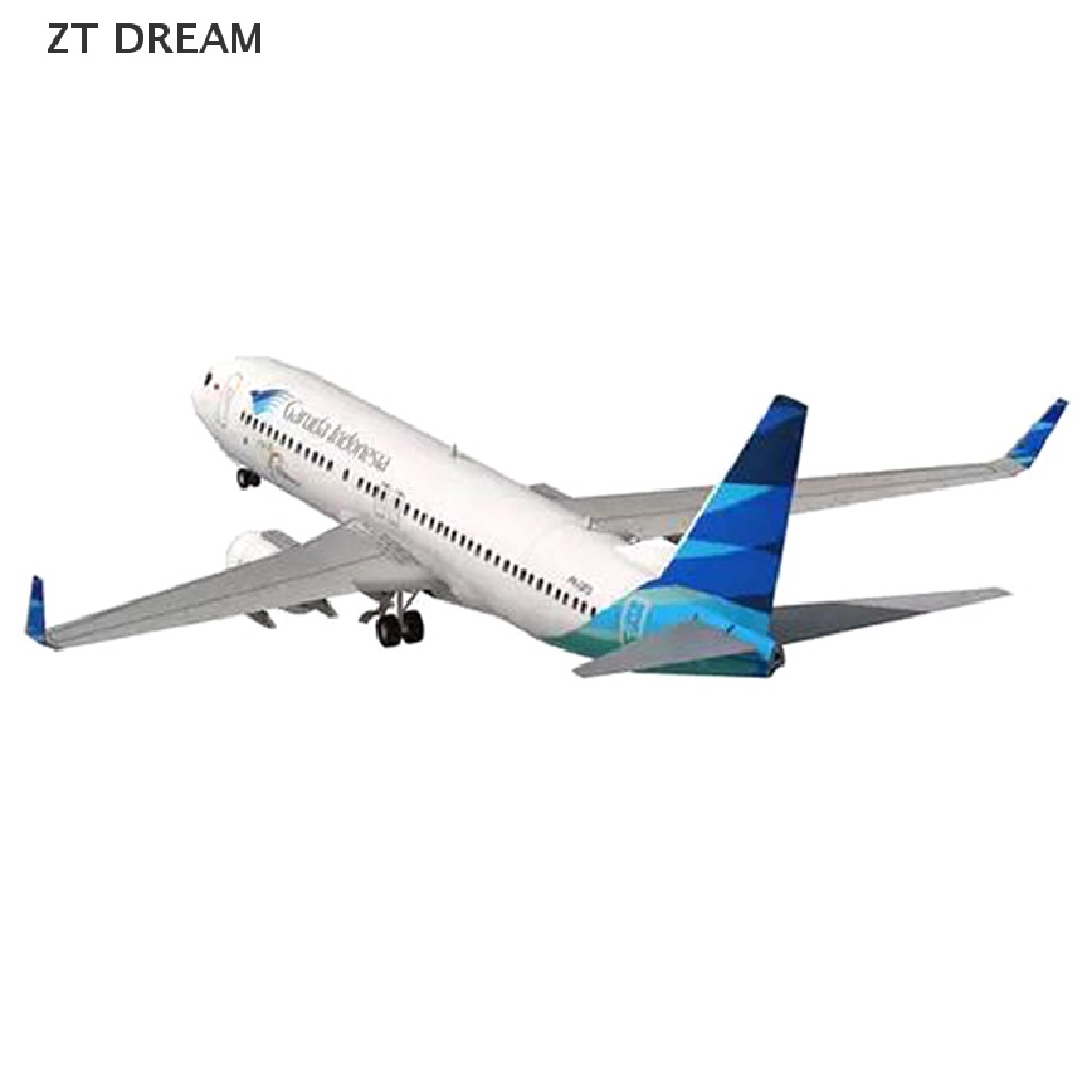 ZTD 1:100 Boeing 737-800 Aircraft Airlines 3D Paper Model DIY Handmade ...