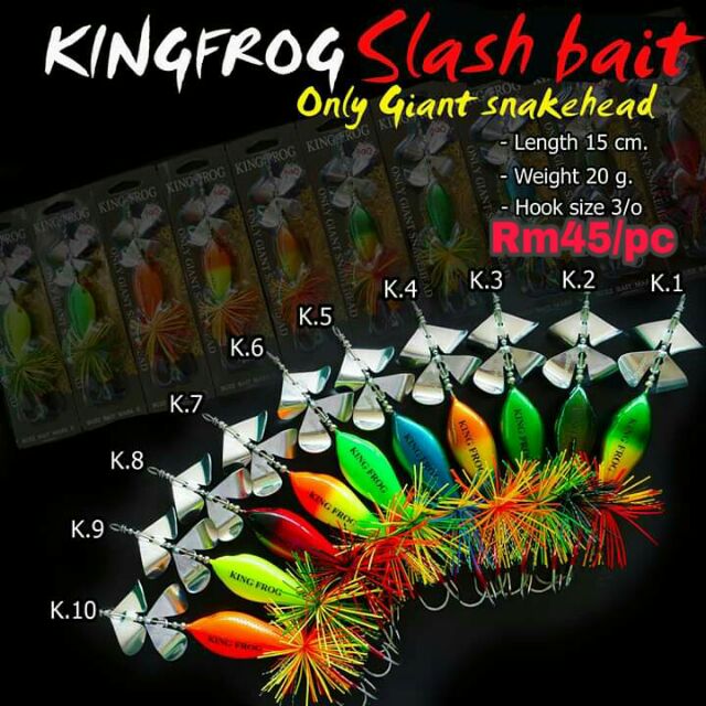 King Frogs Slash Bait (New) | Shopee Malaysia