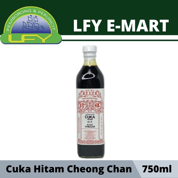Cuka Hitam Cheong Chan / Black Vinegar 750ml 祥珍黑醋 | Shopee Malaysia