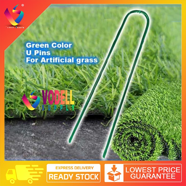 VODELL 1pc U PIN FOR Artificial Grass Turf Metal Pegs Mesh Mat Staples ...