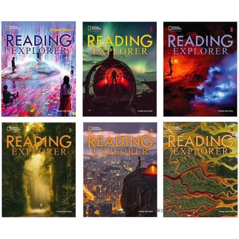 National Geographic Reading Explorer 3rd Edition 6 books Full set ...