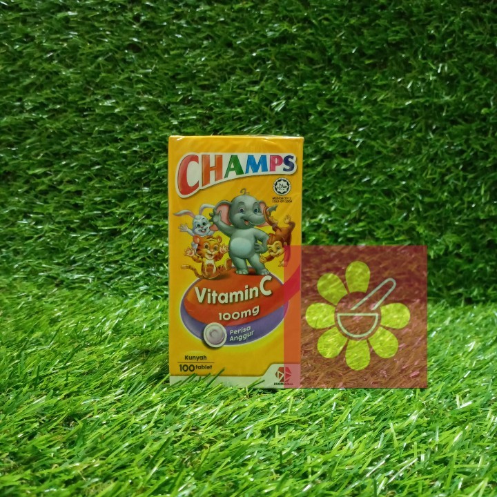CHAMPS C 100MG BLACKCURRANT 100S (16567) | Shopee Malaysia