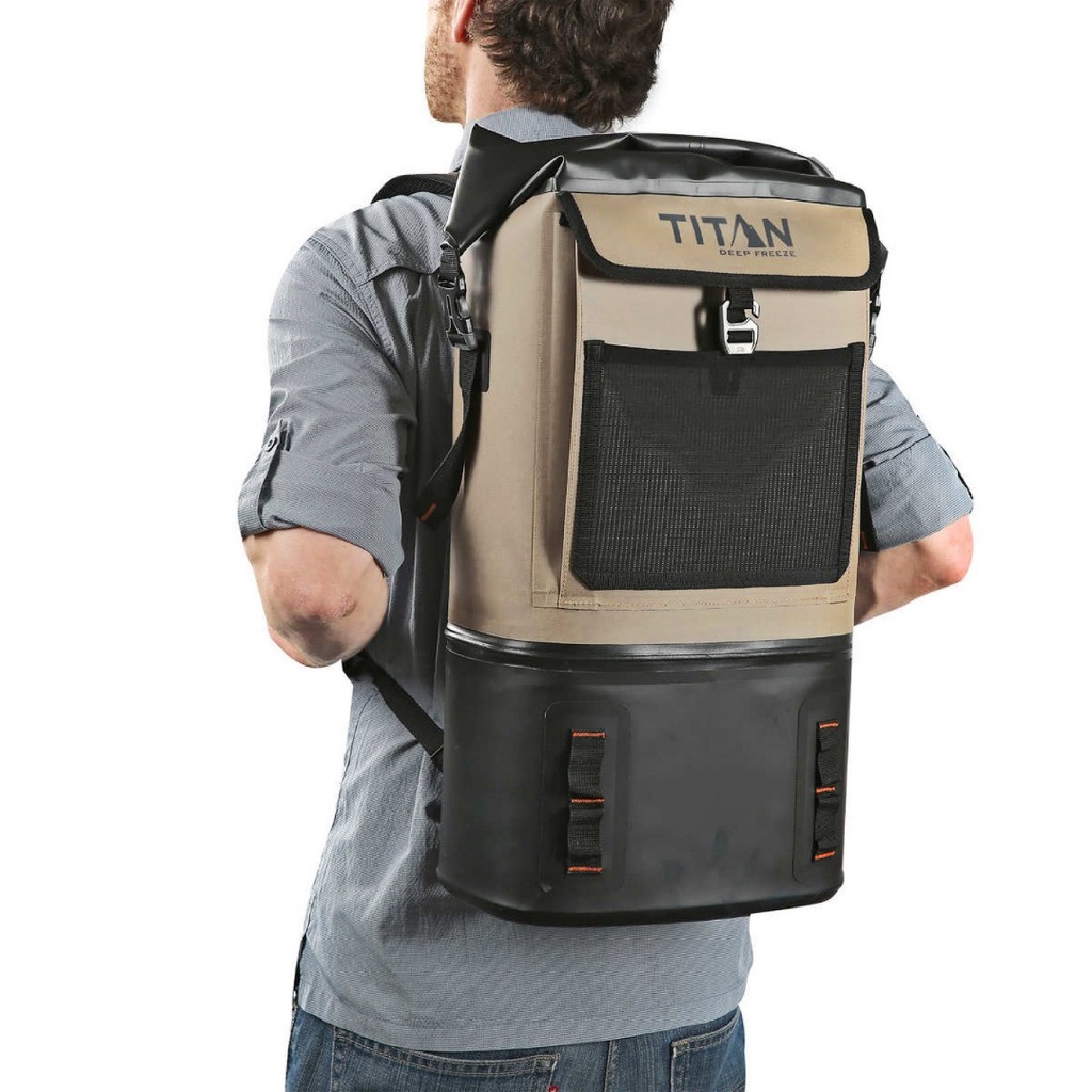 TITAN DEEP FREEZE® 24 CAN HIGH PERFORMANCE WELDED BACKPACK COOLER ...