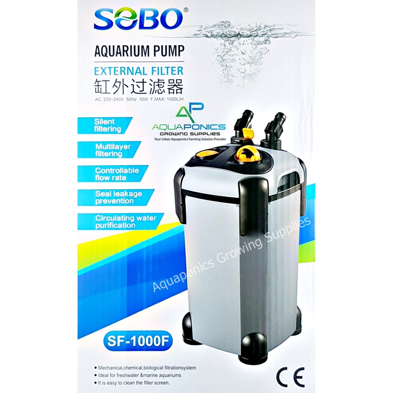 [Original] SOBO Canister External Filter / UV with Aquarium Pump SF-650F SF-850F SF-1000F SF ...