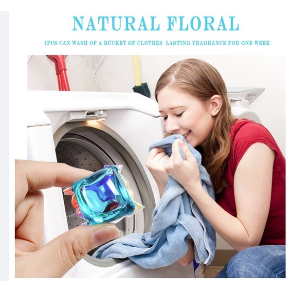 MIMIRO Portable Laundry Detergent Gel Laundry Capsules Travel Washing ...