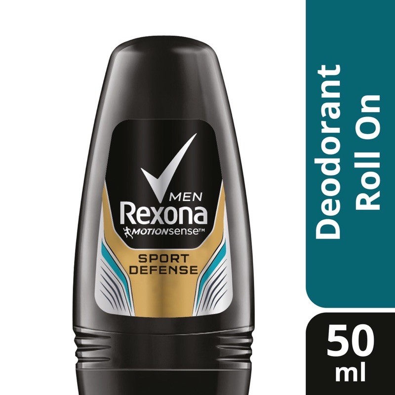 Rexona Men's Deodorant Roll On - Sport Defense (50ml) | Shopee Malaysia