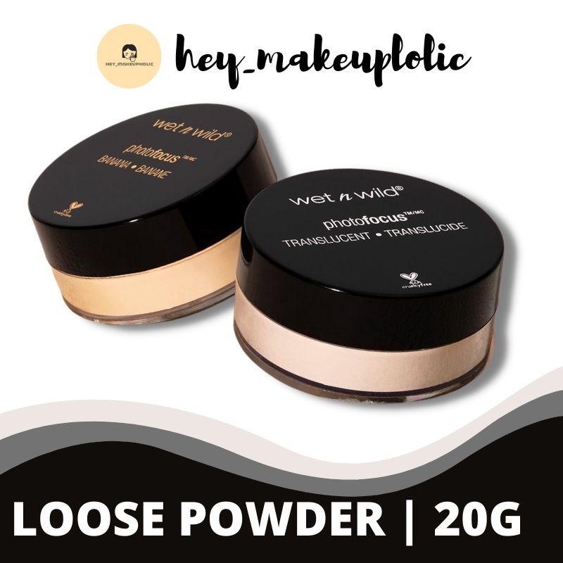 Loose powder wet n wild original (translucent) | Shopee Malaysia