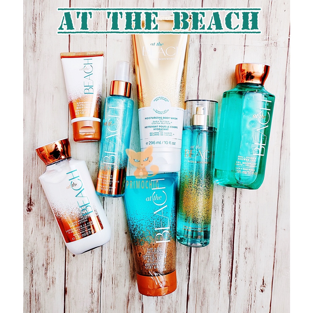 At The Beach Bath & Body Works Fragrance Mist Shower Gel Body Lotion ...