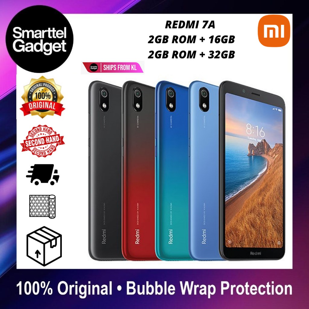 Redmi 7A / 9C 2GB ROM + 16GB / 2GB ROM + 32GB Xiaomi Global Original ...