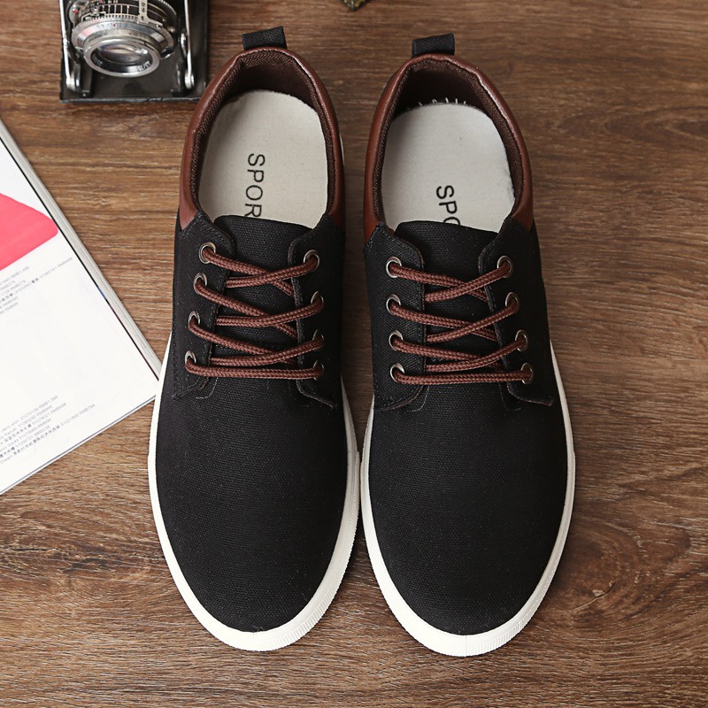 Summer Simple Color Casual Men Sneaker Shoes Handsome Breathable ...