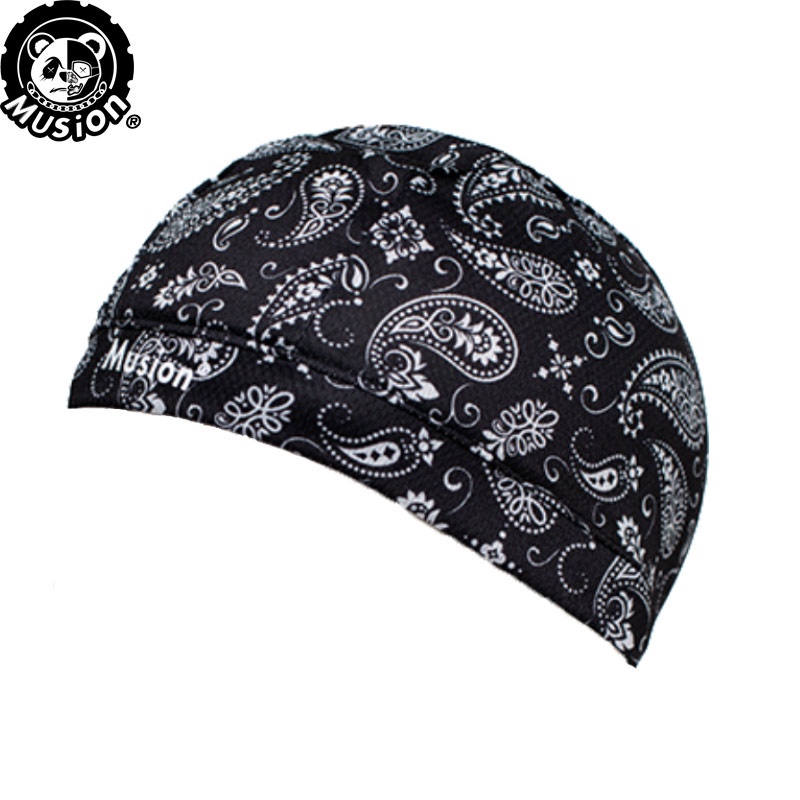 Musion Original Design Motorcycle Head Cover Mesh Helmet Cap Dry Fit ...