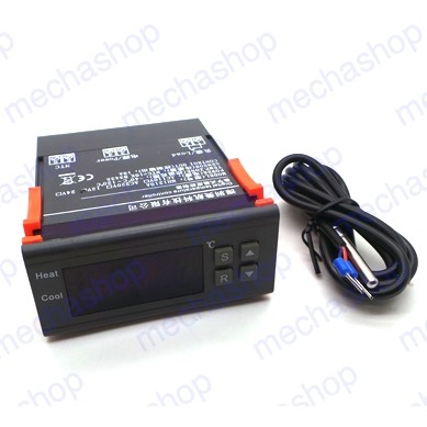 Temperature Controller 10A 12V Digital Control With Sensor | Shopee ...