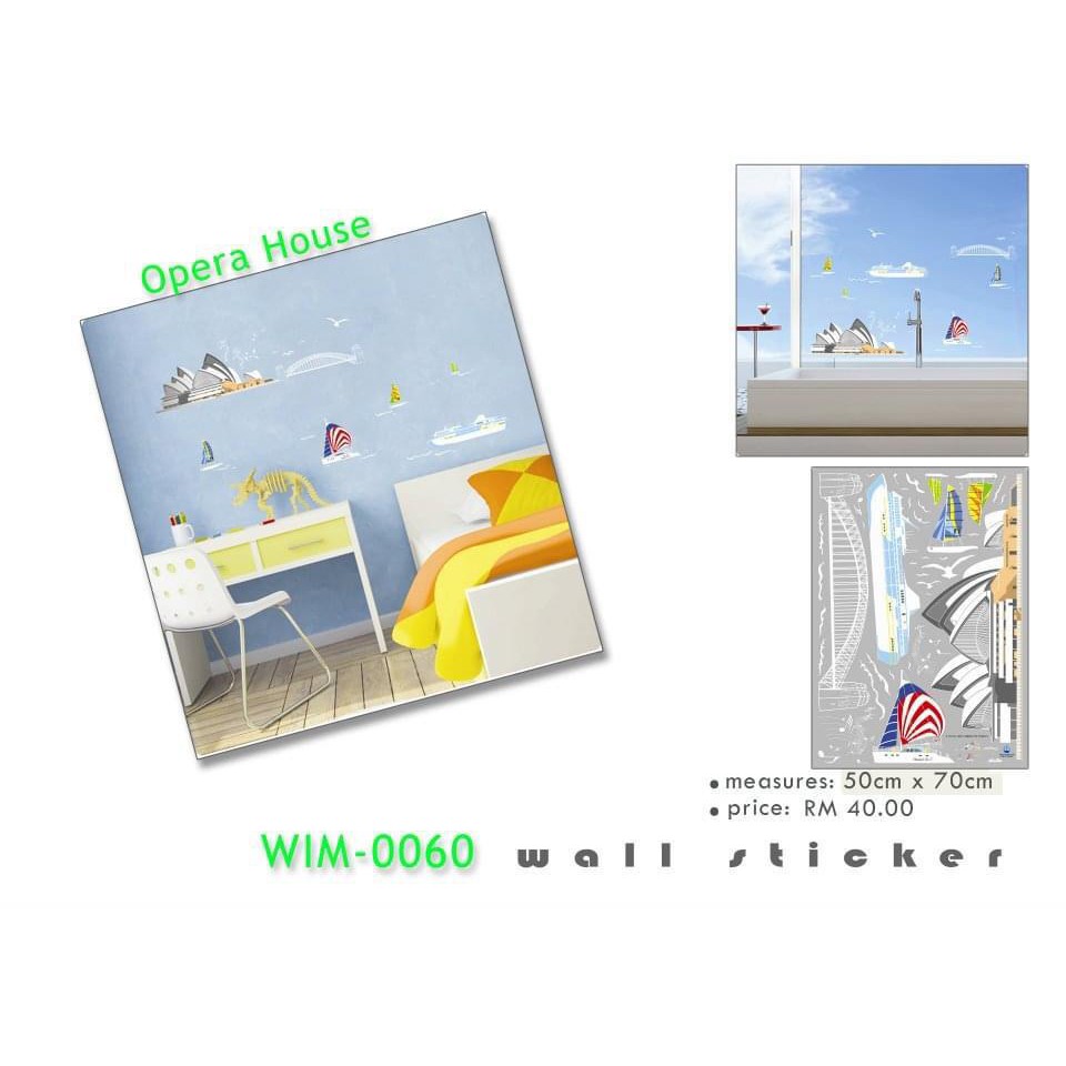 [SPECIAL OFFER] Design World Korean Wall Stickers ( Imported from Korea ...