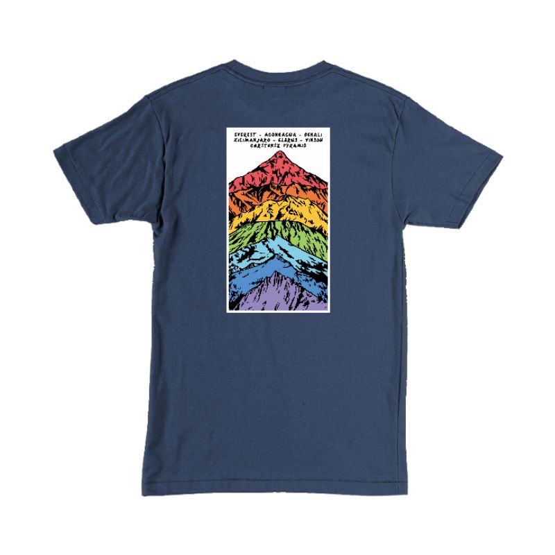 Wheelger World Seven Summits (Mountain T-Shirt) | Shopee Malaysia
