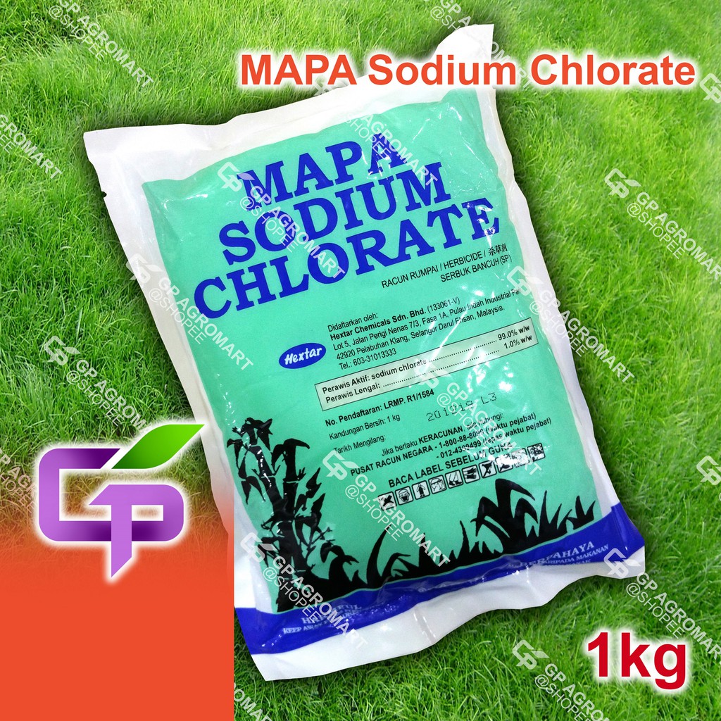 1kg MAPA Sodium Chlorate / Buluh Rumpai Rumput | Shopee Malaysia